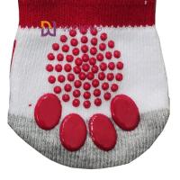 China Traction Control Cotton Custom Pet Socks for dogs Indoor Nonskid Knit Socks for sale