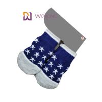 China KaiWeiLong Cotton Spandex Cat Dog Socks To Prevent Licking Paws Stripe Type for sale