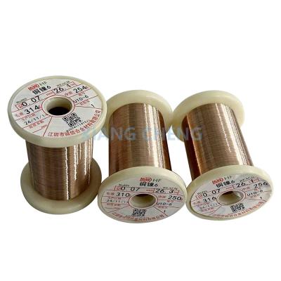China Dependable CuNi Alloy Wire CuNi6 NC010 2.0807 for Critical in Electronics Marine Engineering and Renewable Energy Systems for sale