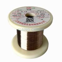 China CuNi4/NC007/C72150/2.0842 Copper Nickel Alloy Wire for Marine Applications with Excellent Low Electrical Resistance Optimal Performance for sale