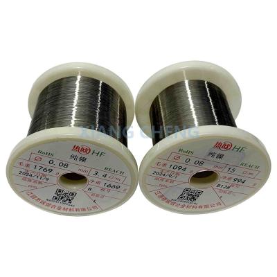 China Pure Nickel Wire For Chemical And Food Processing Industries UNS N02200/Nickel200/NS5200/N5/H02200/W-Nr.2.4060 for sale