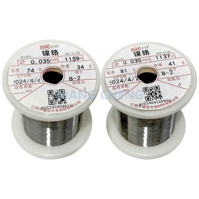 China Cr20Ni30 Perfect Combination Of Chromium And Nickel For Superior Heating Performance NiCr Alloy for sale