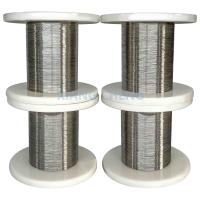 China Cr20Ni80 / 80Ni20Cr / NiCr8020 Wire High Electrical Resistivity NiCr Alloy For Electric Heating And Furnace Components for sale