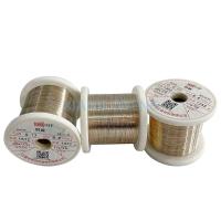 China CuNi4/NC007/C72150/2.0842 Copper Nickel Alloy Wire With Good Mechanical Properties In Heat Exchangers for sale