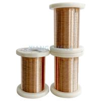 China CuNi6 NC010 2.0807 Corrosion Resistant CuNi Alloy Wire For Electrical Connectors And Heat Exchangers for sale