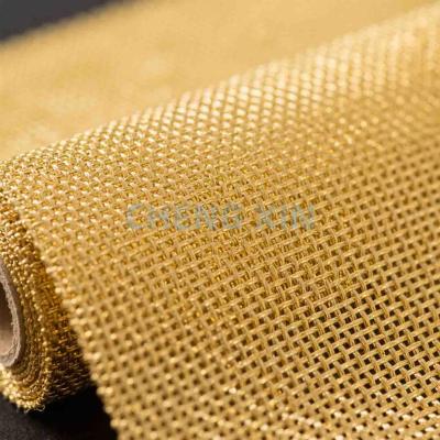 China Good Conductivity Brass Wire Mesh In Automotive And Aerospace Sectors for sale