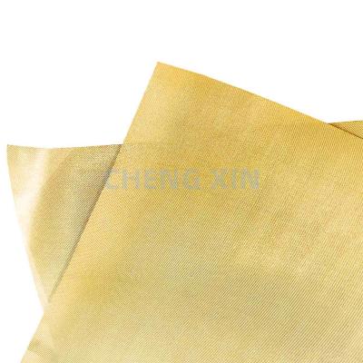 China Industrial-Grade Brass Wire Mesh For Enhanced Functional And Decorative In Electronics And Heat Transfer for sale