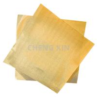 China Industrial-Grade Brass Wire Mesh For Enhanced Functional And Decorative In Electronics And Heat Transfer for sale