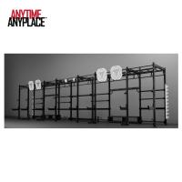 China 5*12M 5*24M 5*36M Crossfit Training Rig Multifunction Station Gym Equipment for sale