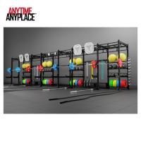 China 5*12M 5*24M 5*36M Crossfit Training Rig Multifunction Station Gym Equipment for sale