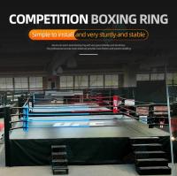 China Professional Stage Elevated Boxing Ring for sale