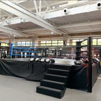 China 7.8*7.8m Professional Boxing Ring Large Wrestling Ring Gym Training Equipment for sale