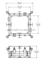 China Personalized Movable Boxing Fighting Ring for sale