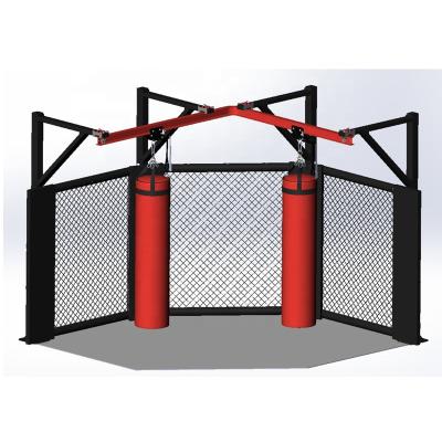 China GYM Fitness MMA Cage Panels With Frame Punching Bag For Heavy Duty Wall Brackets for sale
