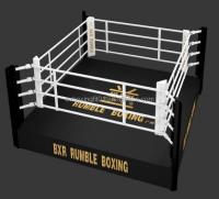 China 5*5m Easy Install Boxing Fighting Ring Competition Training Wrestling Ring for sale