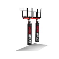 China Multi Station Heavy Punching Boxing Bag Movable Punch Bag With Stand for sale