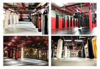 China Professional Leather Kicking Boxing Punch Bag Wrestling Heavy Bag OEM for sale