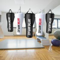 China Professional Leather Kicking Boxing Punch Bag Wrestling Heavy Bag OEM for sale