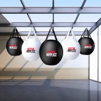 China Custom Leather Sandbag Boxing Bag 0.3M To 1.8M MMA Training Heavy Bag for sale
