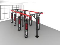 China Steel Beam Heavy Bag Wall Hanger Movable Punching Bag Mounting Bracket 300kg for sale