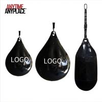 China Aqua Punching Bag Personalized Products 21inch Round Drop Unfilled Punching Bags for sale