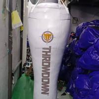 China Durable Boxing Punch Bag PVC PU Leather Material Customized Colors for sale