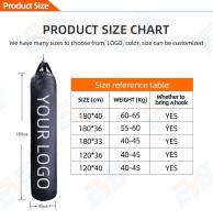 China Antibacterial MMA Heavy Bags Children Adult Punching Bag Heavy Duty Water Punch Bag for sale