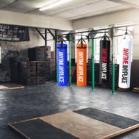 China Wrecking Ball Punching Bag Punch Hole Plastic Bag Boxing Heavy Bag Hanger for sale