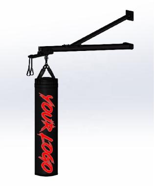 China 1M 1.5M Wall Mount Heavy Bag Rack Heavy Weight Punch Bag Bracket for sale