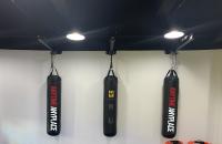 China Freestanding Heavy Duty Boxing Bag Bracket Punching Bag Hanger Easy Installation for sale