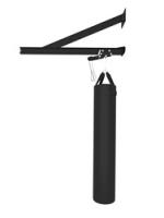 China Fitness Heavy Bag Rack Custom Color Punch Bag Hanging Bracket for sale