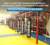 China 6*12F 12*12FT 24*24FT Heavy Bag Rack Fitness Free Standing Rigs for sale