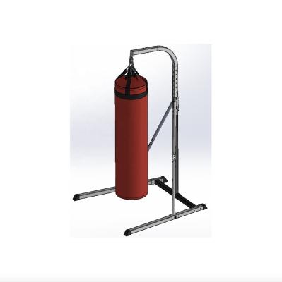 China 2.7M Height Metal Stand Home GYM Boxing Station Heavy Duty Heavy Bag Hanger for sale