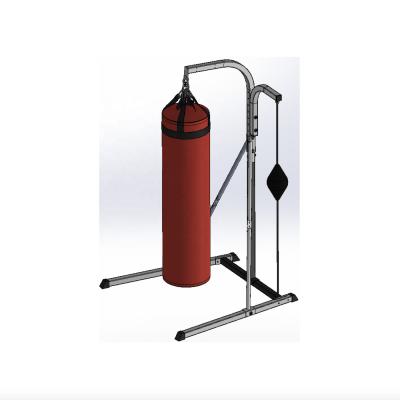China 6FT Tall Home GYM Boxing Station With Speed Ball , Commercial Punching Bag With Stand for sale