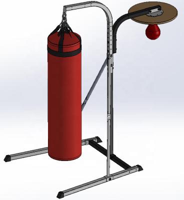 China 80kg Boxing Bag Hanger Stand Home Gym Training Speedball Rack for sale