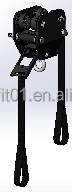 China Home Gym 4FT Tall Heavy Bag Rack Wall Mounted Boxing Sandbag Holder for sale