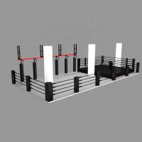 China Martial Arts Square MMA Punching Bag Rack HIIT Training System for sale