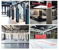China Martial Arts Square MMA Punching Bag Rack HIIT Training System for sale