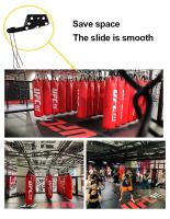 China Martial Arts Square MMA Punching Bag Rack HIIT Training System for sale
