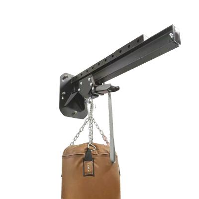 China Movable Wall Mount Punch Bag Bracket Pull Up Bar Hanging Punching Bag Stand for sale