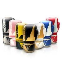 China Adults Pu Leather Boxing Gloves 16 Ounce Boxing Gloves OEM ODM for sale