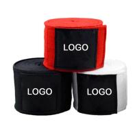 China Kickboxing Muay Thai MMA Boxing Gears Elastic Professional 1.48 Inch Hand Wraps for sale