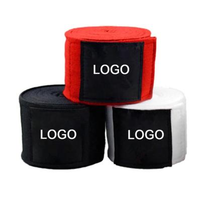 China Kickboxing Muay Thai MMA Boxing Gears Elastic Professional 1.48 Inch Hand Wraps for sale