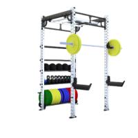 China Metal Steel Crossfit Training Rig Squat Stands Weightlifting Power Rack for sale