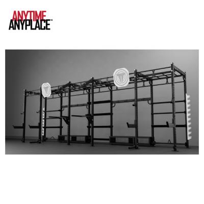 China 4*12FT 4*24FT Cross Fit Rack Multi Function Station With Accessories for sale