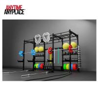 China Multi Steel Body Building Crossfit Training Rig Commercial Fitness Gear Dumbbell Rack for sale