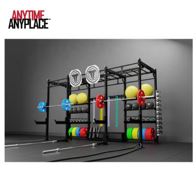 China Multi Steel Body Building Crossfit Training Rig Commercial Fitness Gear Dumbbell Rack for sale