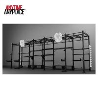 China Multi Steel Bodybuilding Fitness Squat Rack Commercial Cross Fit Training Power Rack for sale