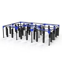 China HIIT Boxing Steel Cross Fit Rack Indoor Leg Extension Fitness Equipment for sale