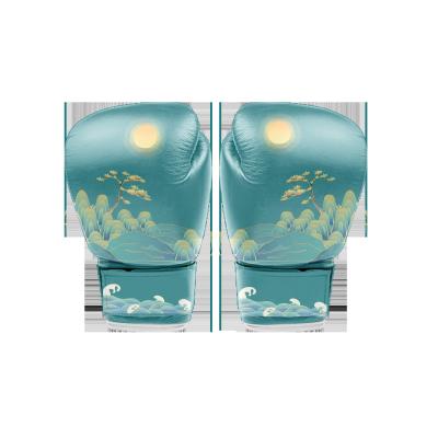 China Boxing Gloves Pu Factory Price Custom Print for Birthday Present Professional Boxing Gloves for sale